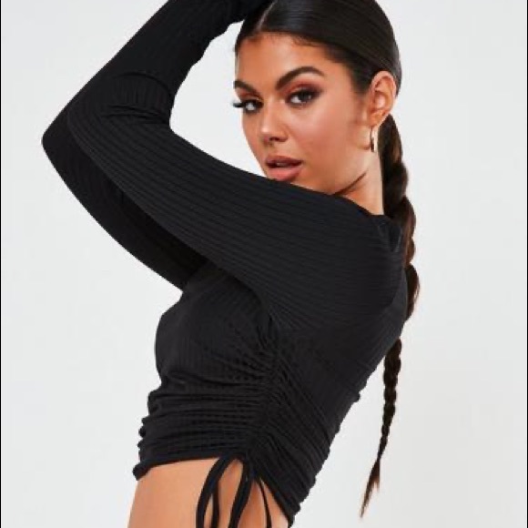 Missguided | Tops | Missguided Petite Long Sleeve Crop | Poshmark